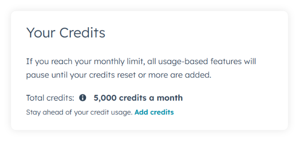 HubSpot Credits Explained: Usage, Billing & Best Practices